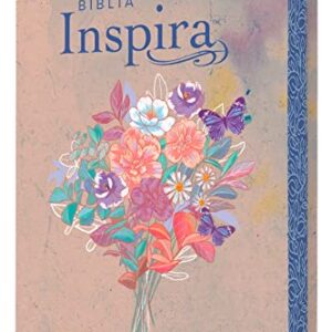 Biblia Inspira NTV (SentiPiel, Acuarela rosa): La Biblia que inspira tu creatividad (Spanish Edition)