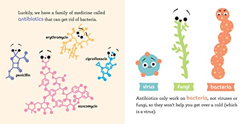 Baby Medical School: Bacteria and Antibiotics: A Human Body Science Book for Kids (Science Gifts for Kids, Nurse Gifts, Doctor Gifts, Back to School Gifts and Supplies for Kids) (Baby University)