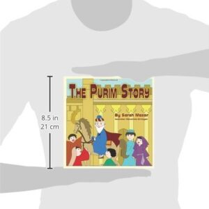 The Purim Story: Picture Books for ages 3-8, Jewish Holidays Series (Jewish Holiday Books for Children)