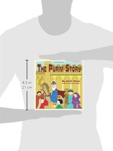 The Purim Story: Picture Books for ages 3-8, Jewish Holidays Series (Jewish Holiday Books for Children)