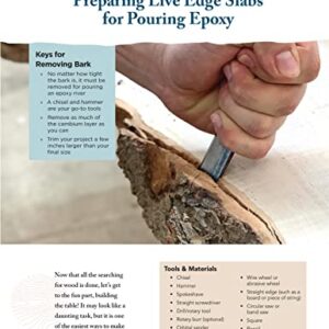 Building Wood and Resin River-Style Tables: A Step-by-Step Guide with Tips, Techniques, and Inspirational Designs (Fox Chapel Publishing) Beginner-Friendly Guide - Make Your Own Live-Edge River Table