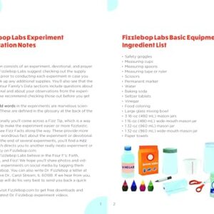 Faith and Science with Dr. Fizzlebop: 52 Fizztastically Fun Experiments and Devotions for Families