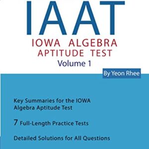 Solomon Academy's IAAT Practice Tests: Practice Tests for IOWA Algebra Aptitude Test