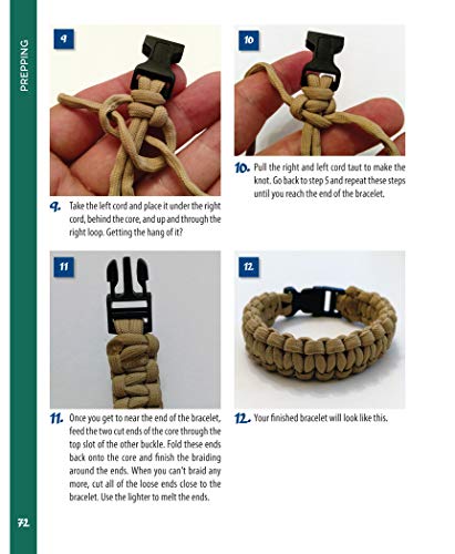 Paracord Projects for Camping and Outdoor Survival: Practical and Essential Uses for the Ultimate Tool in Your Pack (Fox Chapel Publishing) Survival Basics, 7 Ways to Carry Cordage, 60 Ways to Use It