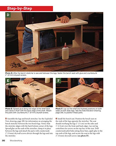 Woodworking: The Complete Step-by-Step Guide to Skills, Techniques, and Projects (Fox Chapel Publishing) 41 Complete Plans, 1,200 Photos and Illustrations, Easy to Follow Diagrams, and Expert Guidance