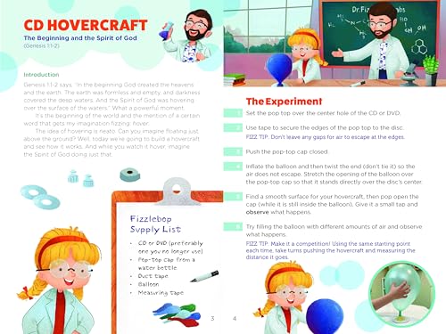 Faith and Science with Dr. Fizzlebop: 52 Fizztastically Fun Experiments and Devotions for Families