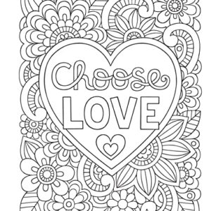 Notebook Doodles Love: Coloring & Activity Book (Design Originals) 32 Sweet Designs with Hearts, Rainbows, Quotes, and More, on Thick Perforated Paper - Beginner-Friendly, Uplifting Art Activities