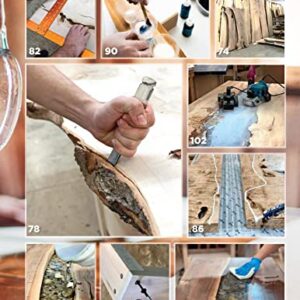 Building Wood and Resin River-Style Tables: A Step-by-Step Guide with Tips, Techniques, and Inspirational Designs (Fox Chapel Publishing) Beginner-Friendly Guide - Make Your Own Live-Edge River Table