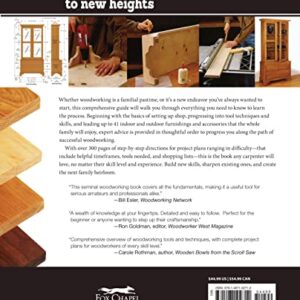 Woodworking: The Complete Step-by-Step Guide to Skills, Techniques, and Projects (Fox Chapel Publishing) 41 Complete Plans, 1,200 Photos and Illustrations, Easy to Follow Diagrams, and Expert Guidance