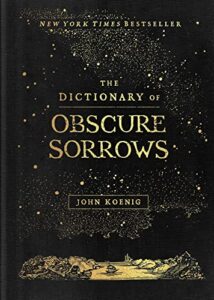 the dictionary of obscure sorrows