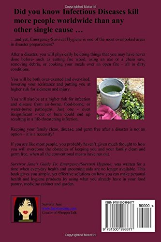 Survivor Jane's Guide To Emergency/Survival Hygiene: A Prepper "Cookbook" for Making Survival Personal Hygiene Products