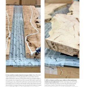 Building Wood and Resin River-Style Tables: A Step-by-Step Guide with Tips, Techniques, and Inspirational Designs (Fox Chapel Publishing) Beginner-Friendly Guide - Make Your Own Live-Edge River Table