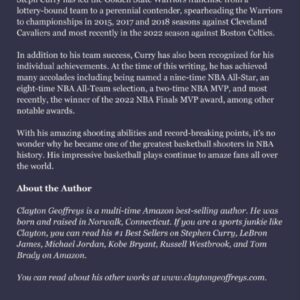 Stephen Curry: The Inspiring Story of One of Basketball's Sharpest Shooters (Basketball Biography Books)