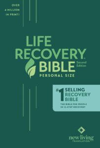 nlt life recovery bible, second edition, personal size (softcover): addiction bible tied to 12 steps of recovery for help with drugs, alcohol, personal struggles - with meeting guide