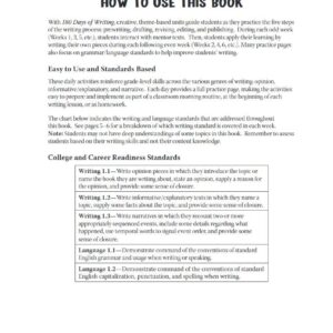 180 Days™: Includes Reading 2nd Edition, Writing, and Math for 1st Grade Practice Workbook for Classroom and Home, Cool and Fun Practice Created by Teachers (180 Days of Practice)