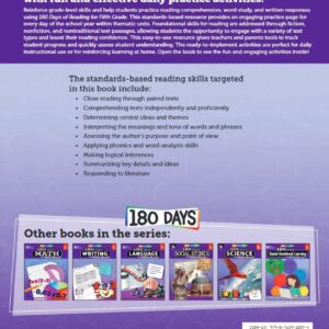 180 Days™: Includes Reading 2nd Edition, Writing, and Math for 5th Grade Practice Workbook for Classroom and Home, Cool and Fun Practice Created by Teachers (180 Days of Practice)