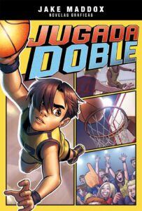 jugada doble / double scribble (jake maddox novelas gráficas / jake maddox graphic novels) (spanish edition)