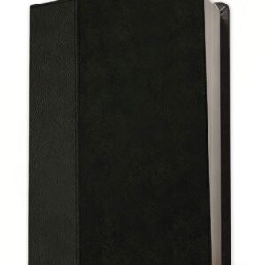 NLT Life Application Study Bible, Third Edition (LeatherLike, Black/Onyx, Red Letter)