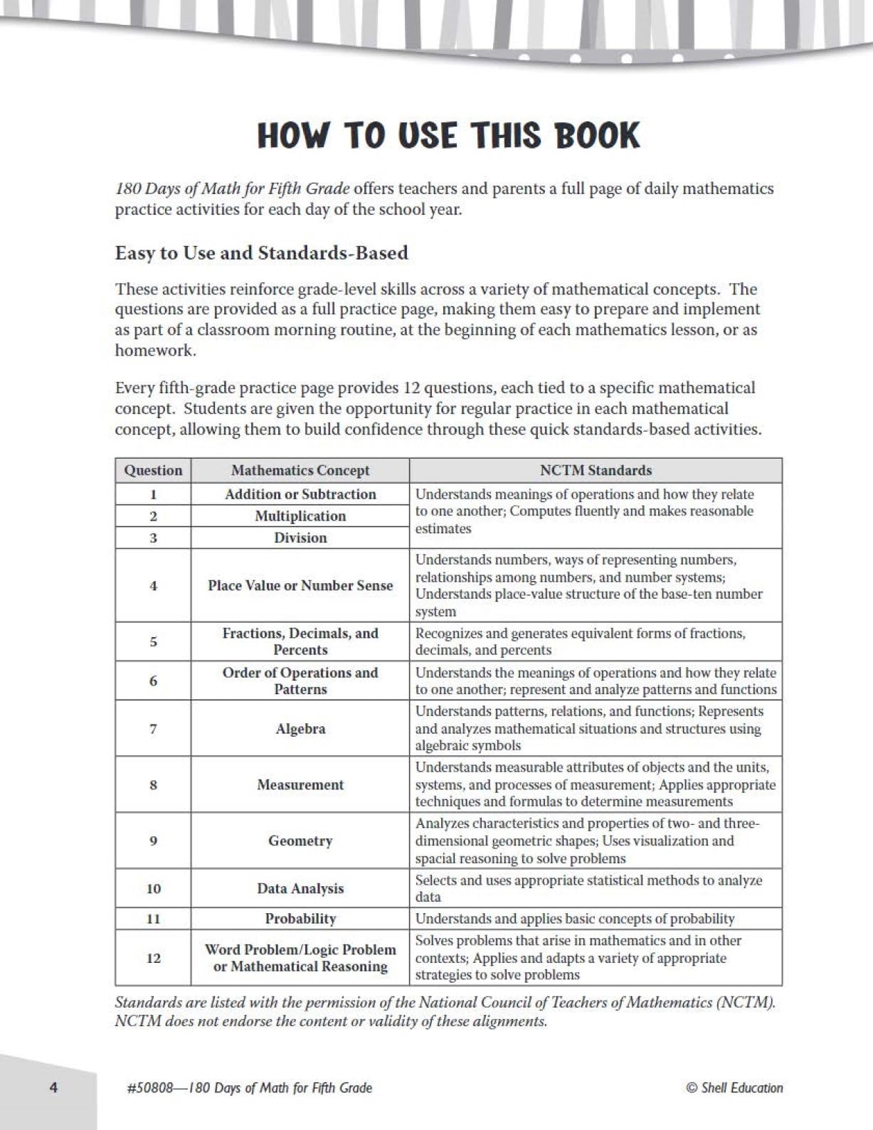 180 Days™: Includes Reading 2nd Edition, Writing, and Math for 5th Grade Practice Workbook for Classroom and Home, Cool and Fun Practice Created by Teachers (180 Days of Practice)