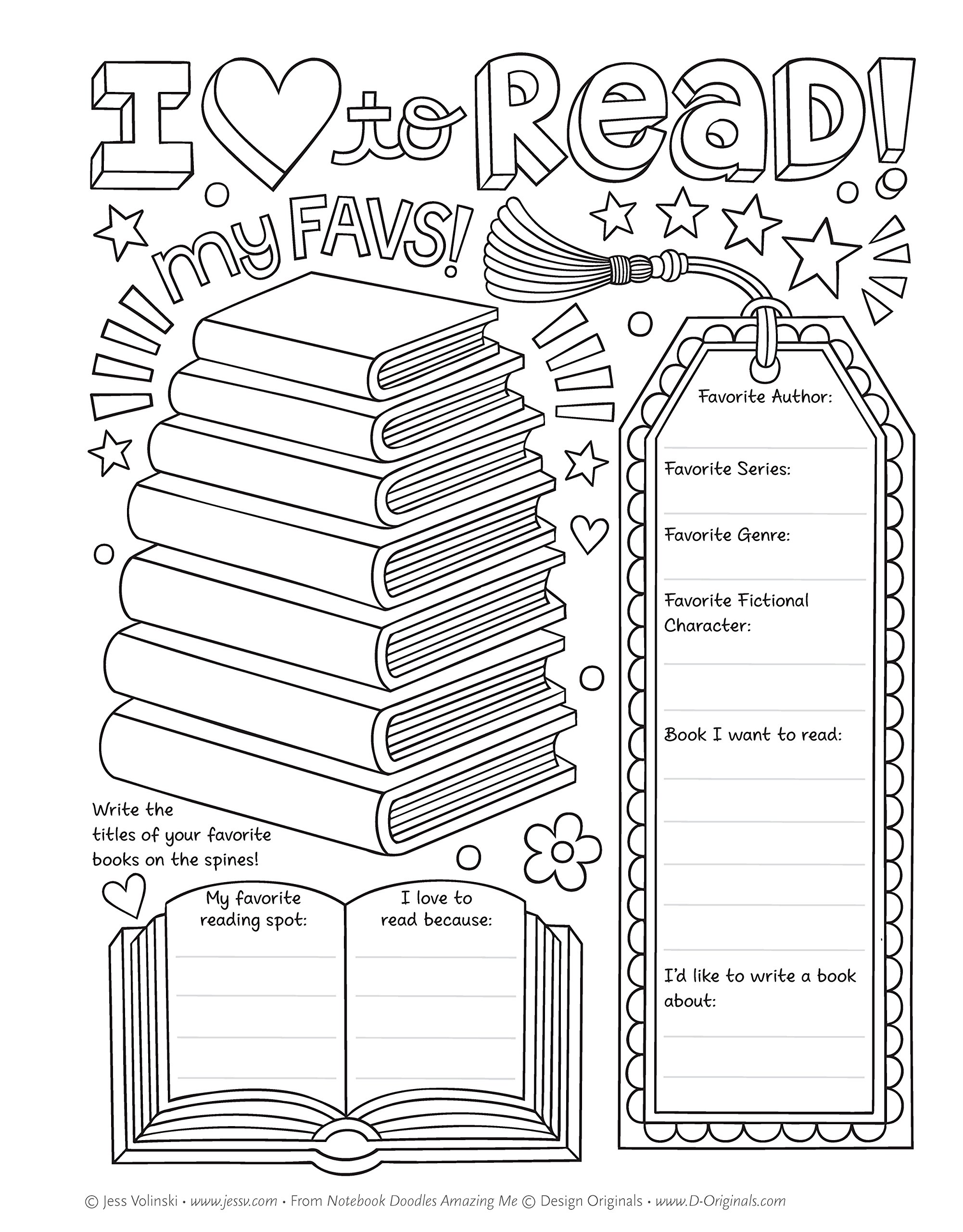 Notebook Doodles Amazing Me!: Coloring & Activity Book (Design Originals) 32 Inspiring Designs; Beginner-Friendly Empowering Art Activities for Tweens, on High-Quality Extra-Thick Perforated Paper