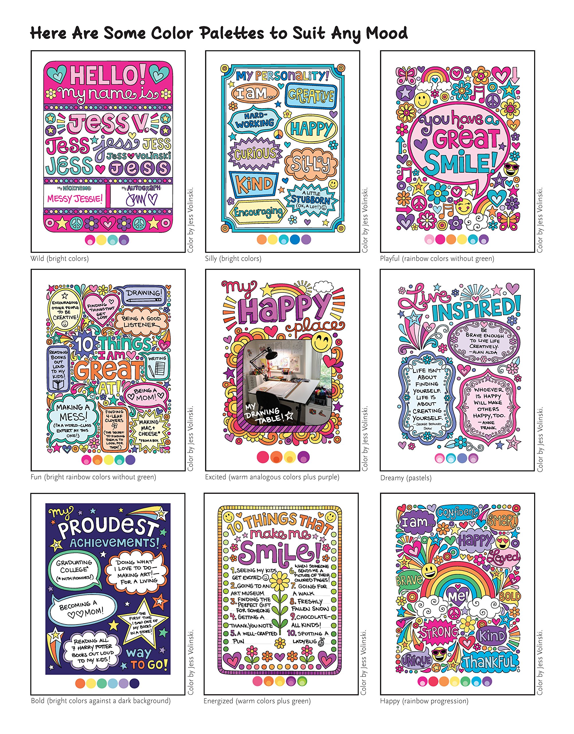 Notebook Doodles Amazing Me!: Coloring & Activity Book (Design Originals) 32 Inspiring Designs; Beginner-Friendly Empowering Art Activities for Tweens, on High-Quality Extra-Thick Perforated Paper