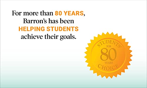 Barron's ACT Study Guide Premium, 2023: 6 Practice Tests + Comprehensive Review + Online Practice (Barron's ACT Prep)