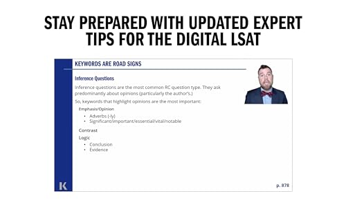 LSAT Logic Games Prep 2023: Real LSAT Questions + Proven Strategies + Online (Kaplan Test Prep)