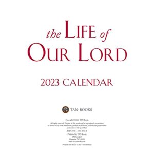 2023 Life of Our Lord Wall Calendar