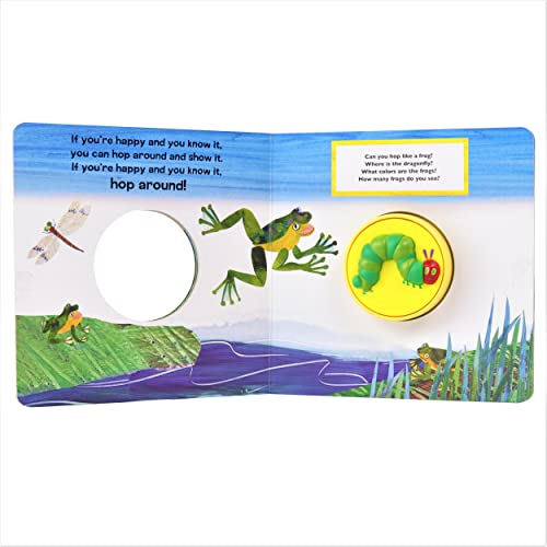 World of Eric Carle, If You're Happy and You Know It - Squishy Button Sound Book - PI Kids (Play-A-Sound)