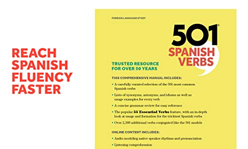 501 Spanish Verbs, Ninth Edition (Barron's 501 Verbs) (Spanish Edition)