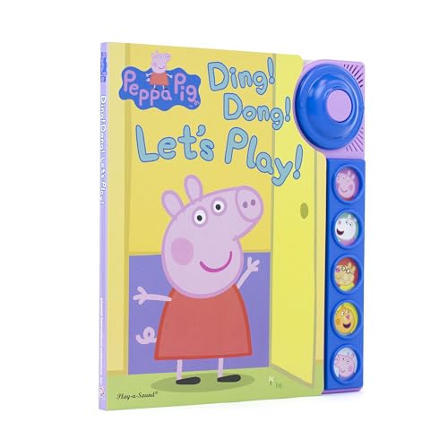 Peppa Pig - Ding! Dong! Let's Play! Doorbell Sound Book - PI Kids (Play-A-Sound)