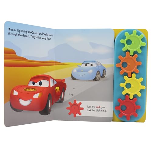 Disney Baby - Cars on the Go! - A STEM Gear Sound Book - PI Kids (Play-A-Sound)