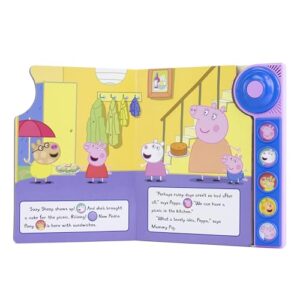 Peppa Pig - Ding! Dong! Let's Play! Doorbell Sound Book - PI Kids (Play-A-Sound)