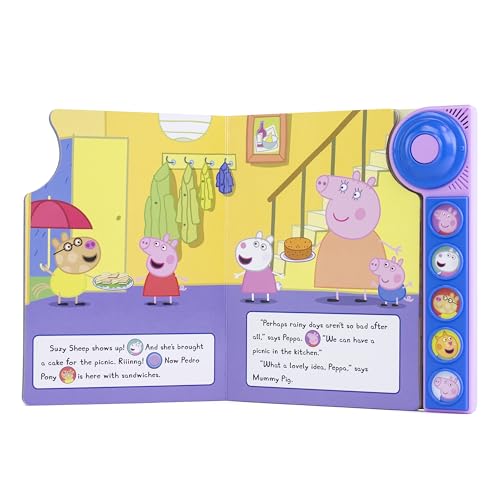 Peppa Pig - Ding! Dong! Let's Play! Doorbell Sound Book - PI Kids (Play-A-Sound)