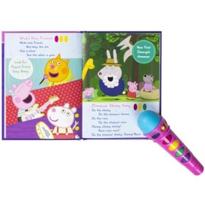 Peppa Pig - Sing with Peppa! Microphone and Look and Find Sound Activity Book Set - PI Kids (Play-A-Song)