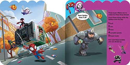 Marvel Spidey and his Amazing Friends - Lift-a-Flap Spidey Search! Look and Find Activity Book - PI Kids