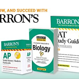 Barron's ACT Study Guide Premium, 2023: 6 Practice Tests + Comprehensive Review + Online Practice (Barron's ACT Prep)