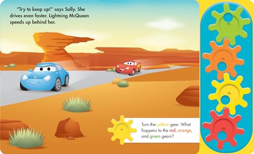 Disney Baby - Cars on the Go! - A STEM Gear Sound Book - PI Kids (Play-A-Sound)