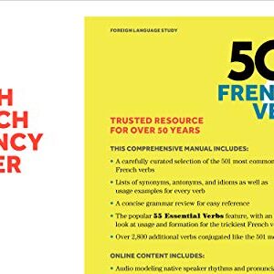 501 French Verbs, Eighth Edition (Barron's 501 Verbs)