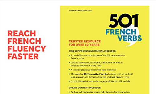 501 French Verbs, Eighth Edition (Barron's 501 Verbs)