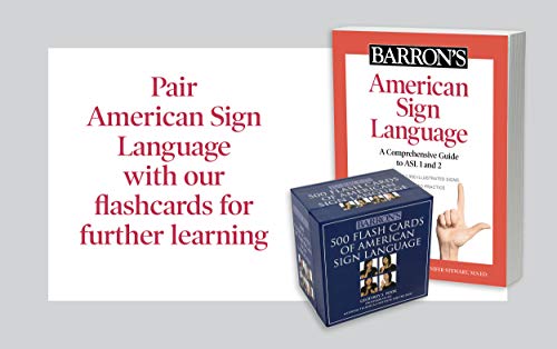 Barron's American Sign Language: A Comprehensive Guide to ASL 1 and 2 with Online Video Practice