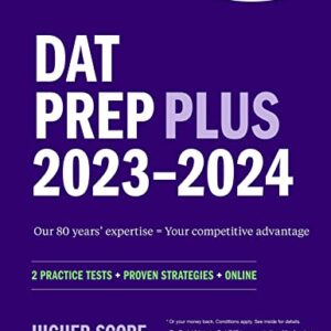 DAT Prep Plus 2023-2024: 2 Practice Tests + Proven Strategies + Online (Kaplan Test Prep)