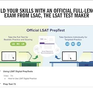 LSAT Logic Games Prep 2023: Real LSAT Questions + Proven Strategies + Online (Kaplan Test Prep)