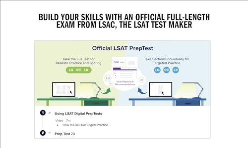 LSAT Logic Games Prep 2023: Real LSAT Questions + Proven Strategies + Online (Kaplan Test Prep)