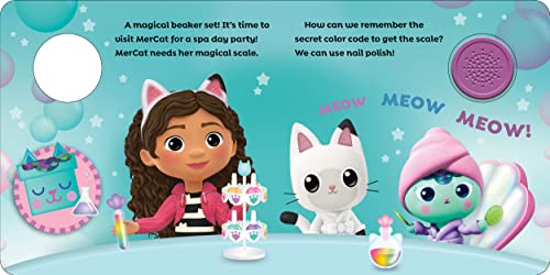 DreamWorks Gabby's Dollhouse - Meow Meow Mailbox Sound Book - PI Kids