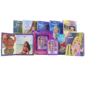 Disney Princess Moana, Cinderella, Rapunzel, and More! - Me Reader and 8-Book Library - PI Kids