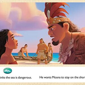 Disney Moana - I'm Ready to Read with Moana Interactive Read-Along Sound Book - Great for Early Readers - PI Kids