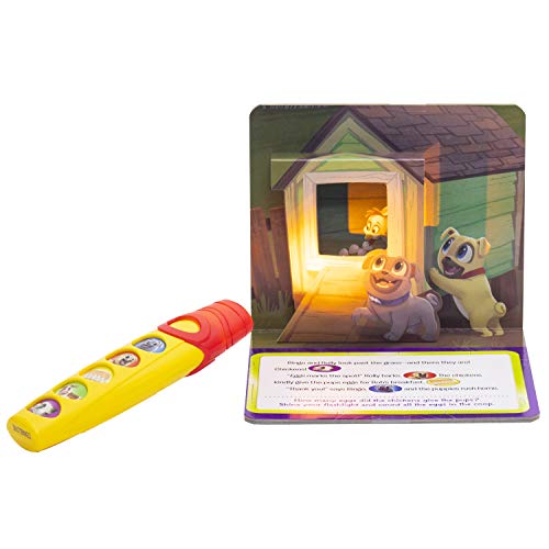 Disney Junior Puppy Dog Pals with Bingo and Rolly - Fun on the Farm Pop-up Book and 5 Sound Flashlight - PI Kids