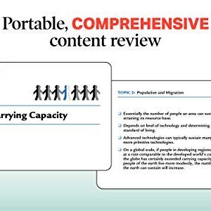 AP Human Geography Flashcards (Barron's AP)