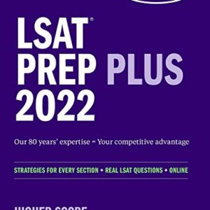 LSAT Prep Plus 2022: Strategies for Every Section, Real LSAT Questions, and Online Study Guide (Kaplan Test Prep)